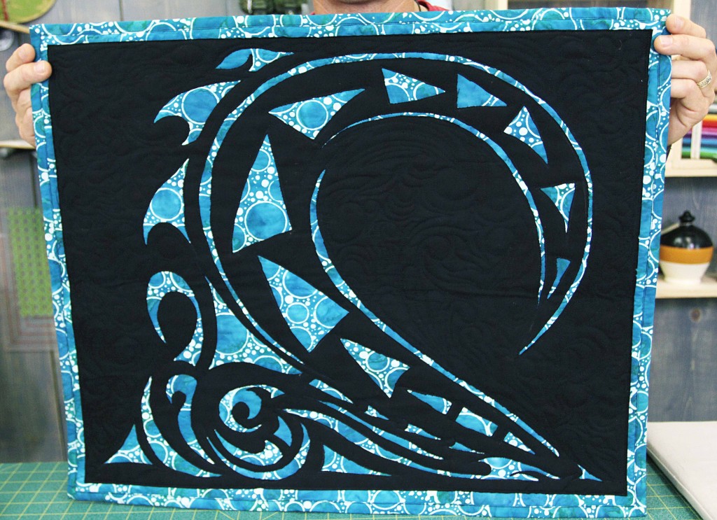 Reverse Applique Tutorial – Man Sewing