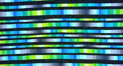 Color Strata – Man Sewing