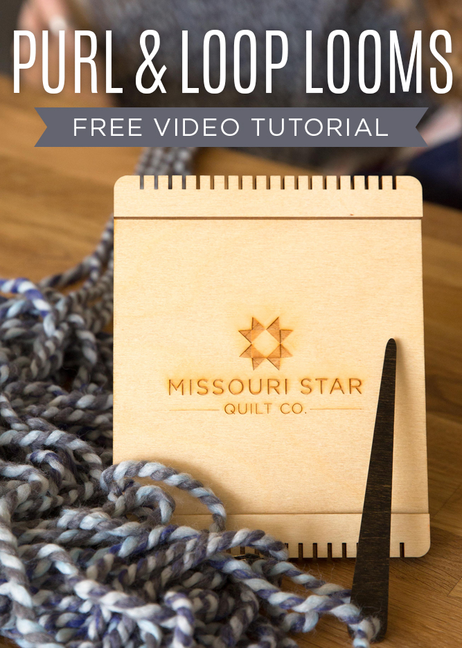 Purl & Loop Loom – Man Sewing