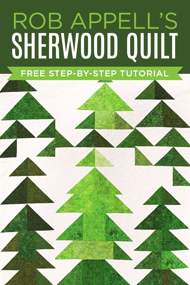 New Sherwood Quilt Pattern and Tutorial! – Man Sewing