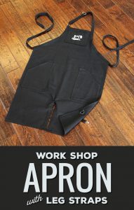 Workshop Apron Tutorial – Man Sewing