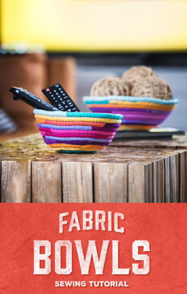 Learn To Make Your Own Fabric Bowls with Rob Appell – Man Sewing